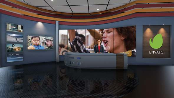 Virtual Studio Set A007 Pro 4k by MUS_GRAPHIC_ | VideoHive